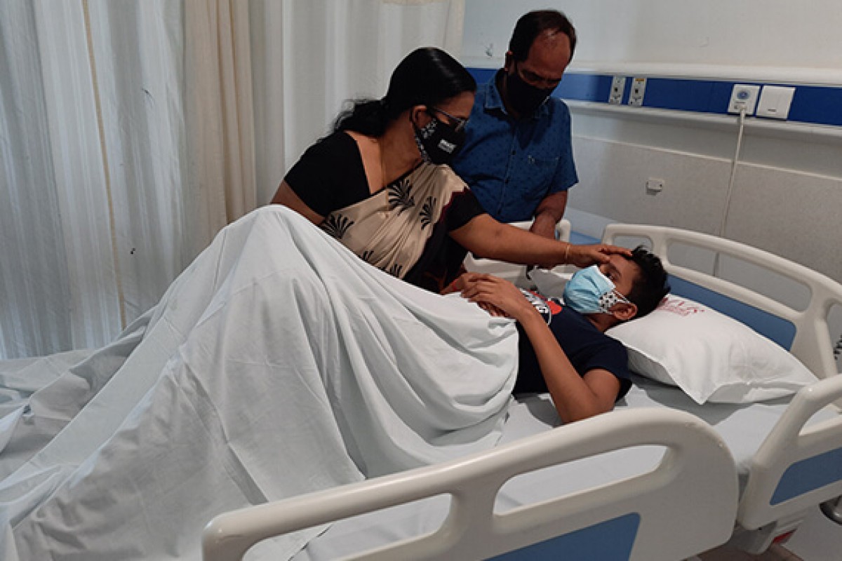 Jagan is suffering from relapsed and refractory Hodgkin’s Lymphoma ...